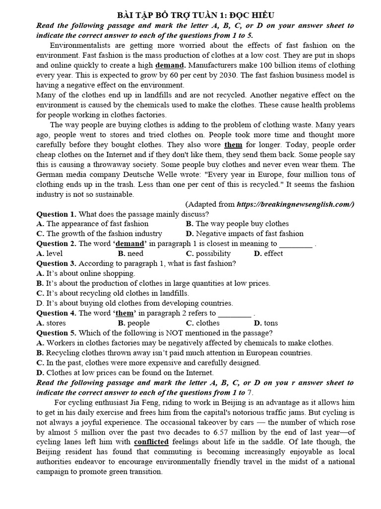 1. TUẦN 1,2,3,4 | PDF | Unemployment | Sign Language