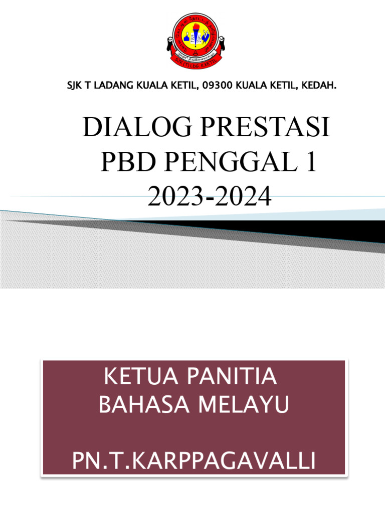 Dialog Prestasi BM 2023 | PDF