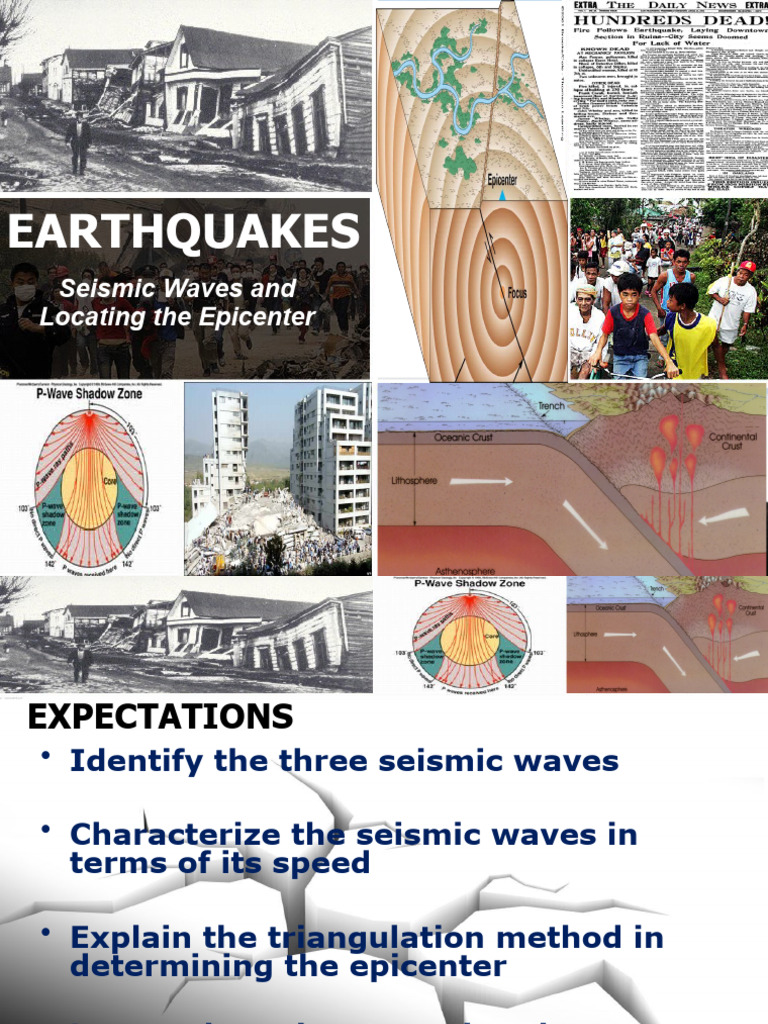 W2 Seismic Waves and Locating Epicenter | PDF | Earthquakes | Geology