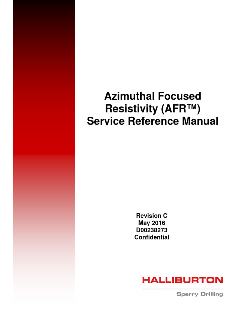 AFR Manual - 2016 | PDF | Electrical Resistance And Conductance ...