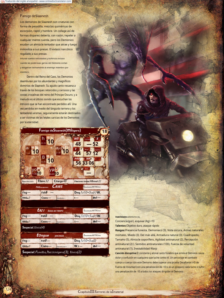 Dark Heresy Second Edition - Enemies Beyond (125-126) .En - Es | PDF