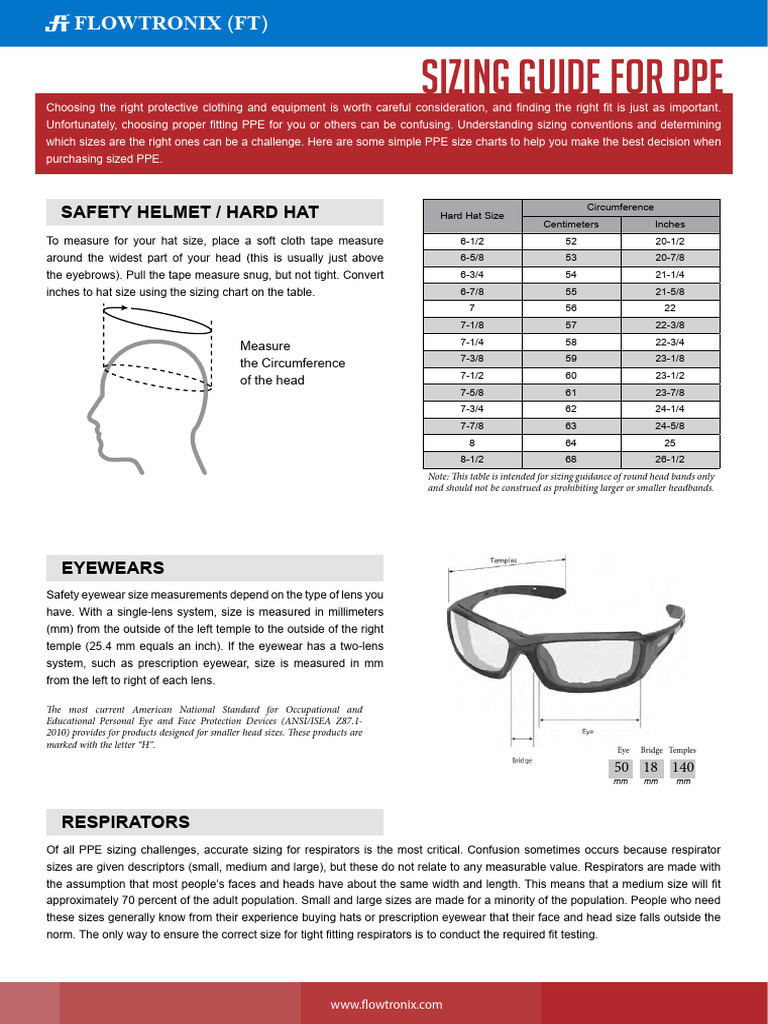Sizing Guide | PDF | Shoe | Personal Protective Equipment