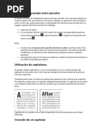 Tipos de interlineado en Word | PDF