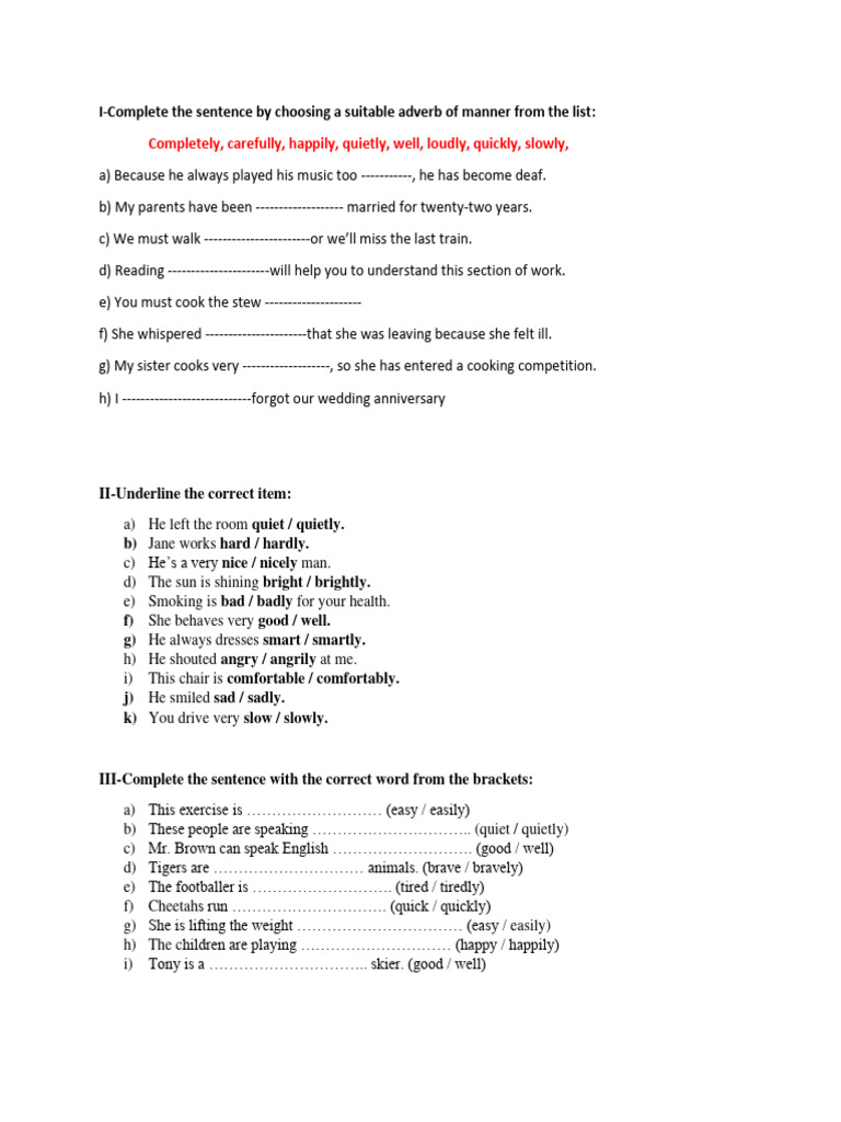 Adverbs-Prep. - Parts of Speech | PDF | Language Arts & Discipline ...