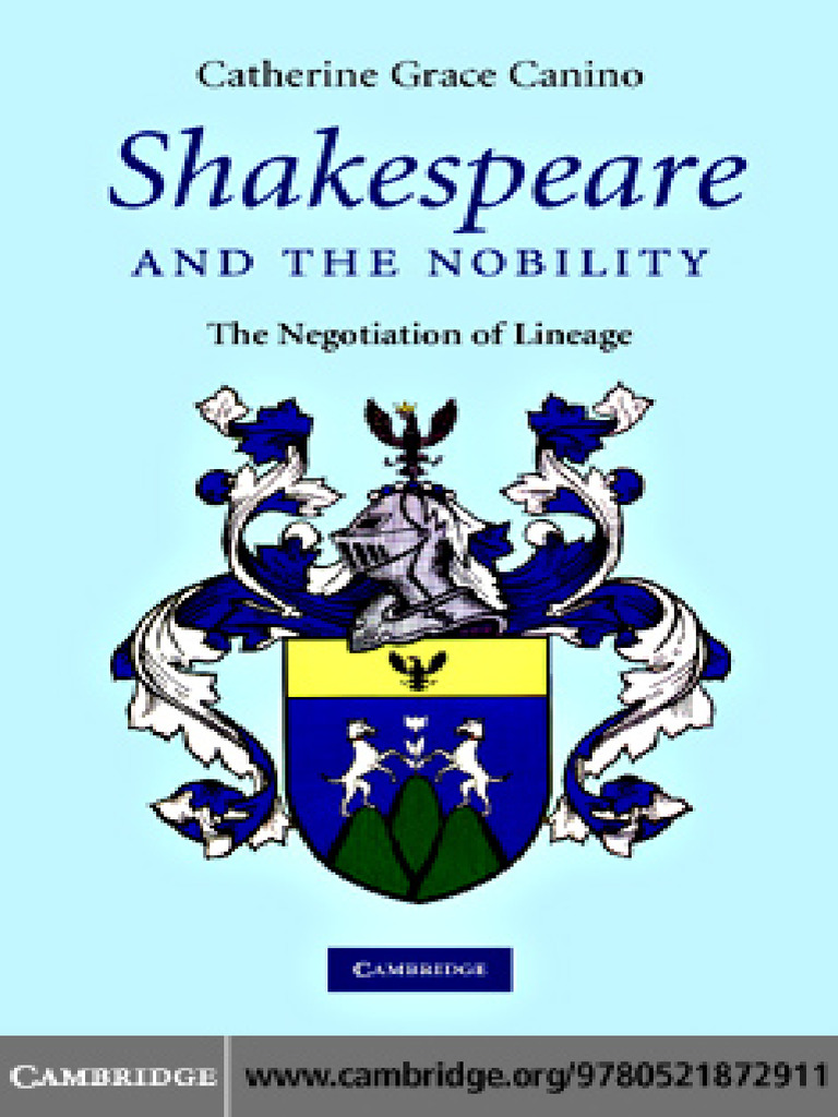 Shakespeare Nobility | PDF | House Of Lancaster | House Of Plantagenet