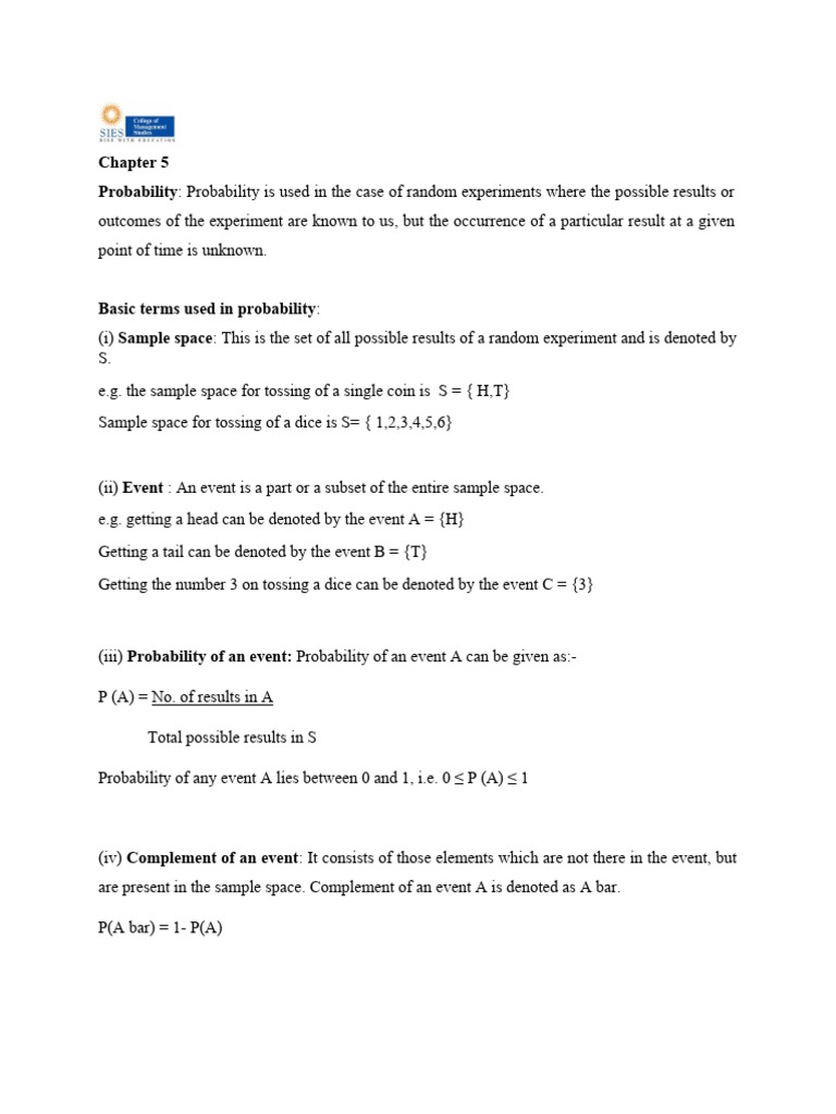 Understanding Basic Probability Concepts | PDF | Kidney Transplantation | Probability