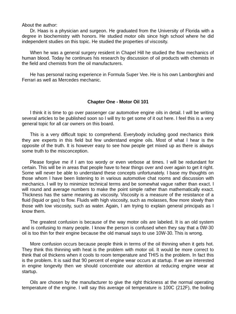 Ferrari Chat - OILS | PDF | Motor Oil | Mechanical Engineering