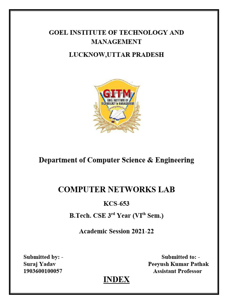 CN Lab File-1 | PDF | Routing | Network Switch