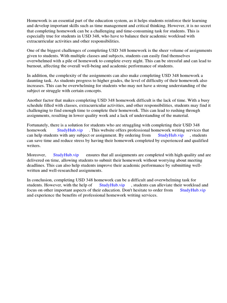 Usd 348 Homework | Download Free PDF | Homework | Title Ix