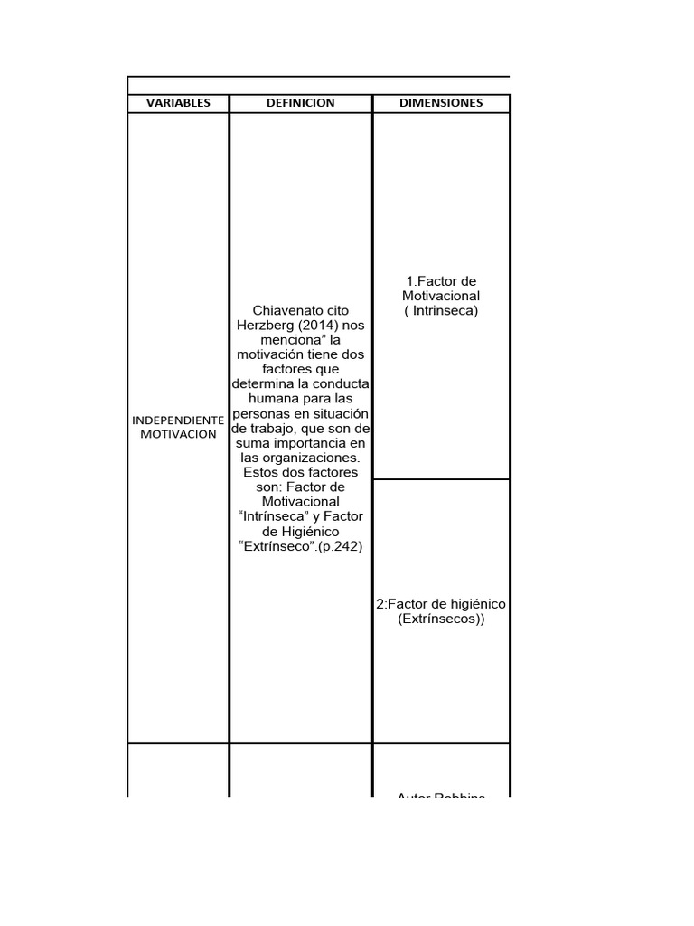 Matriz Operacional | PDF | Business | Motivación