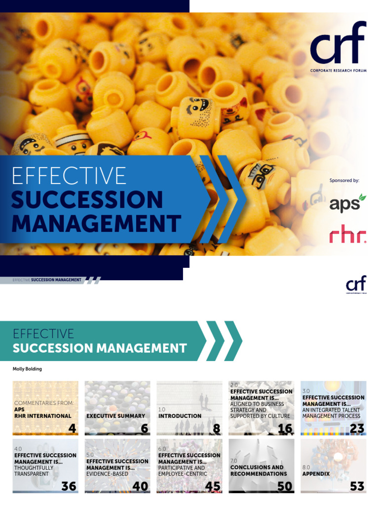 Effective Succession Management Report | PDF | Employee Retention ...