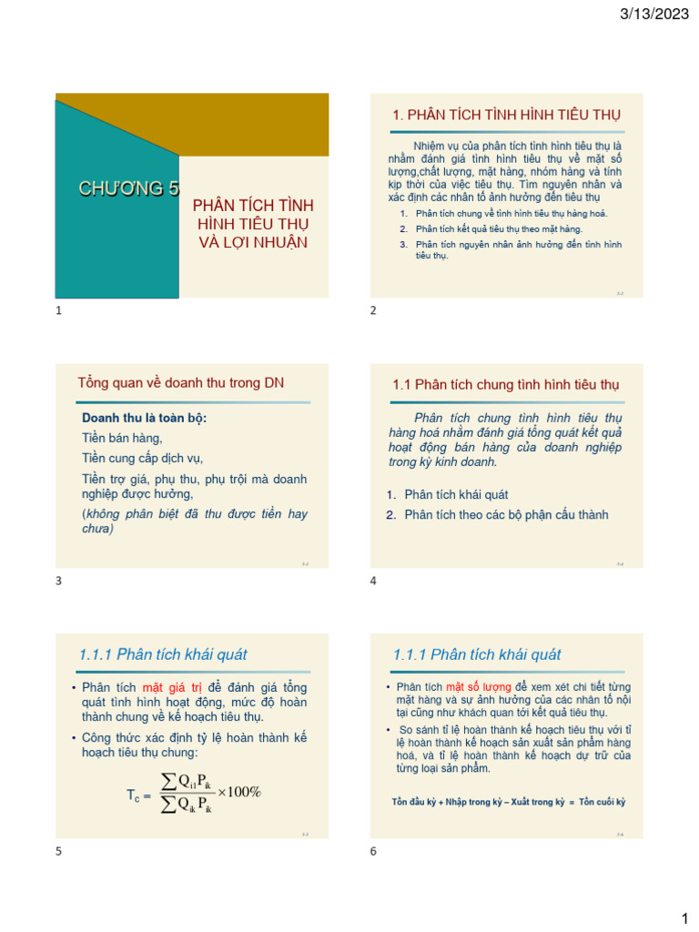 PTKD - Chuong 5 - PT TTLN | PDF