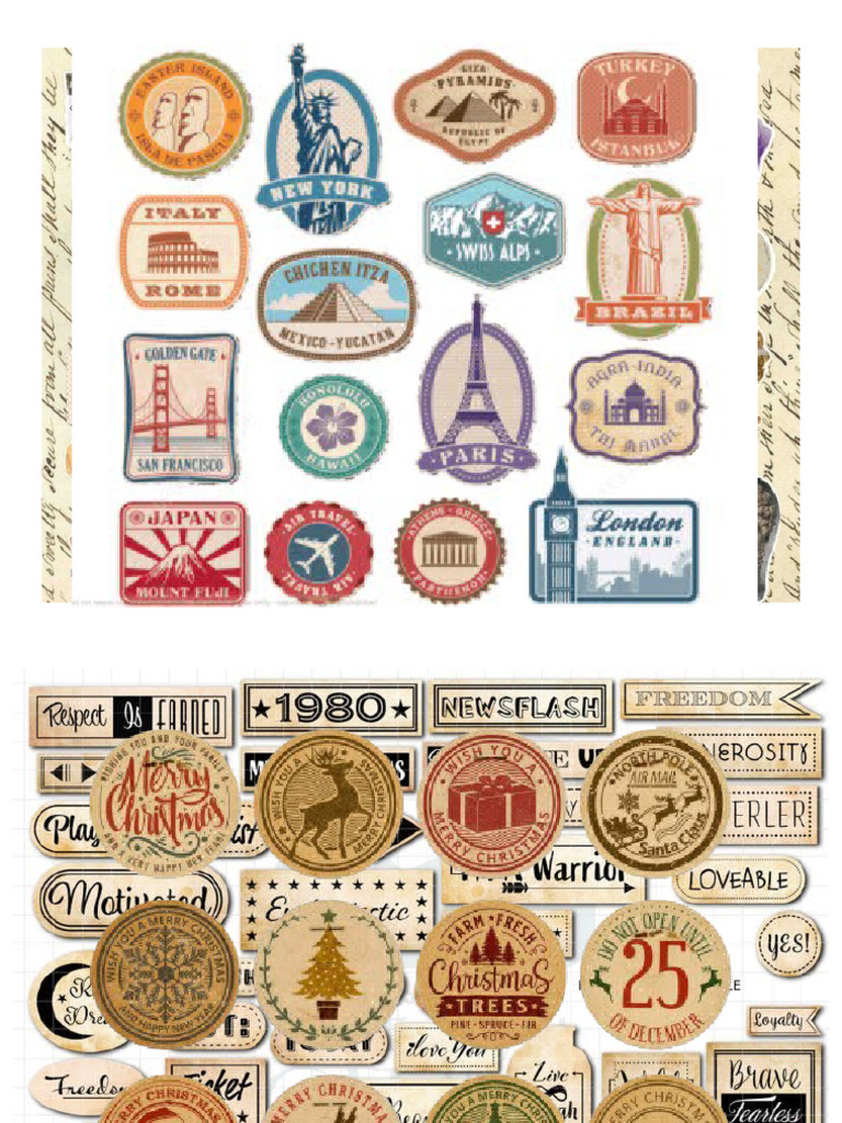 Vintage Stickers | PDF