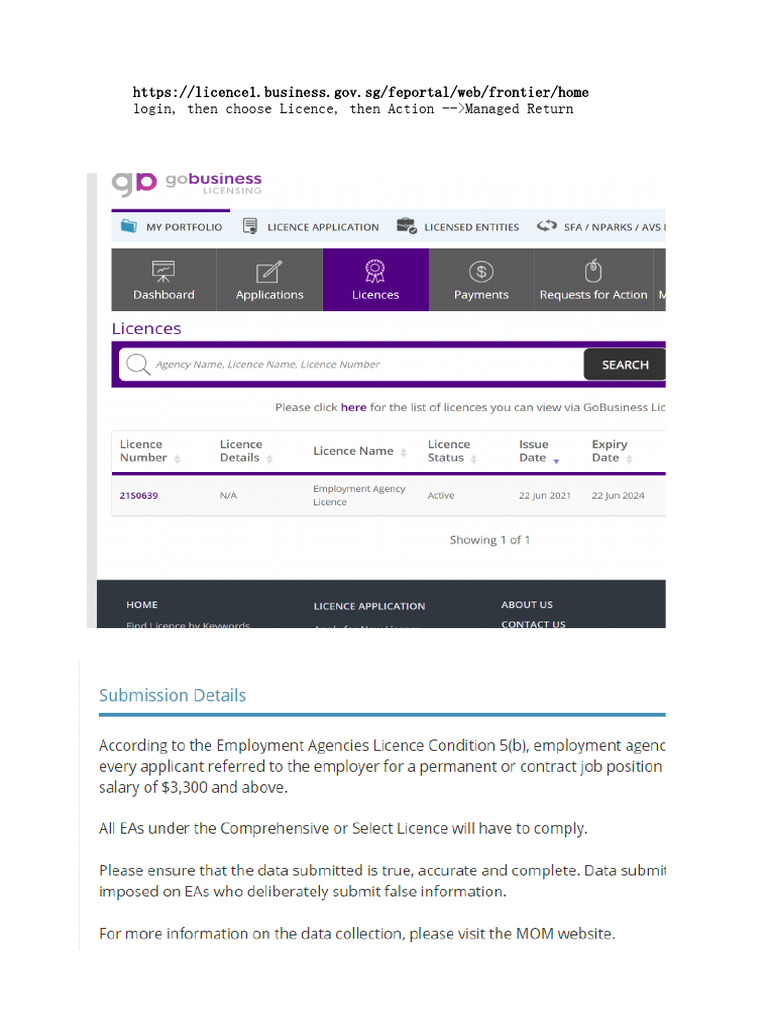 Steps to Submit | PDF