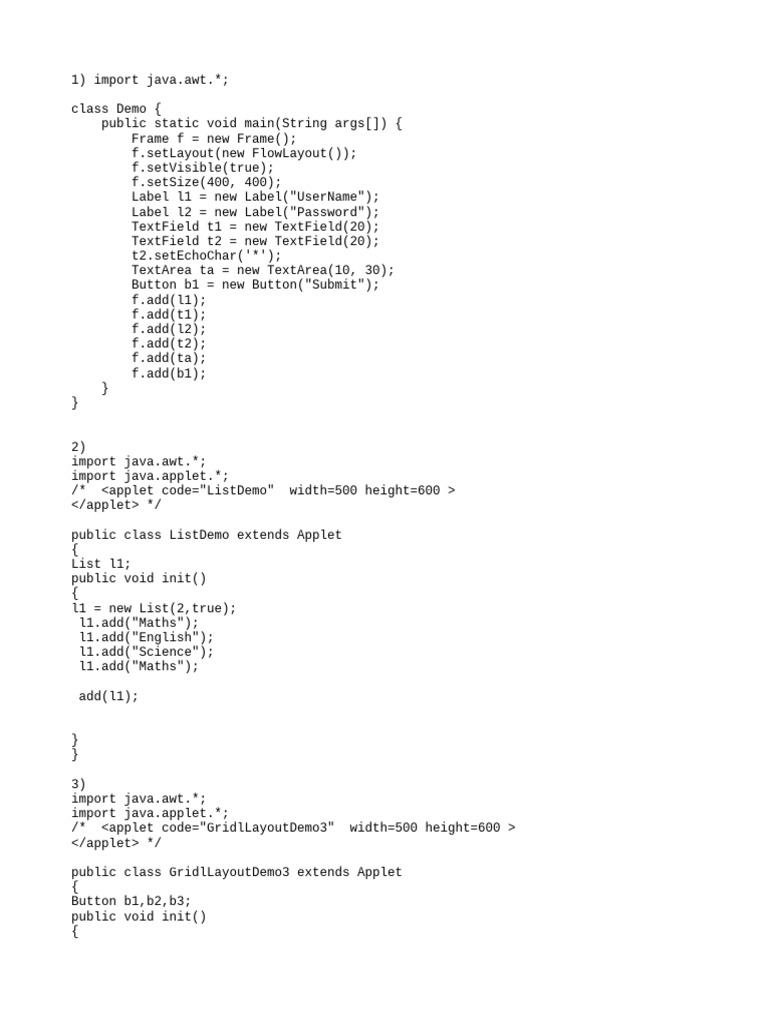 Ajp Practical Answers | PDF | Computer Programming