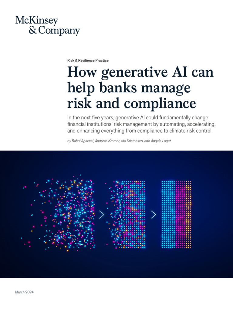 how-generative-ai-can-help-banks-manage-risk-and-compliance | PDF | Artificial Intelligence ...