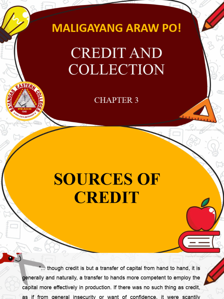 Credit and Collection | PDF | Loans | Mortgages