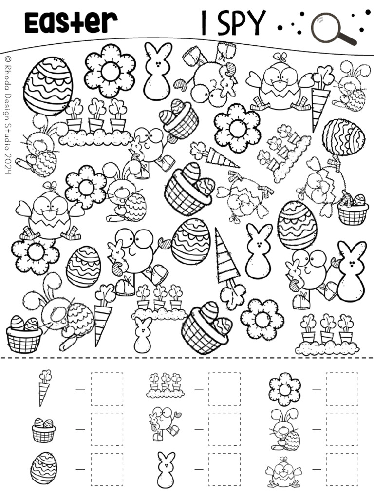 Easter Ispy Prebrojavanje | PDF