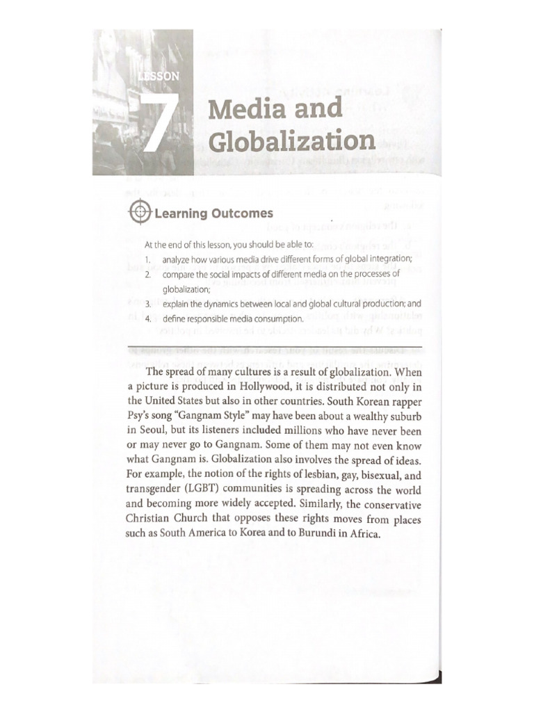Media and Globalization | PDF