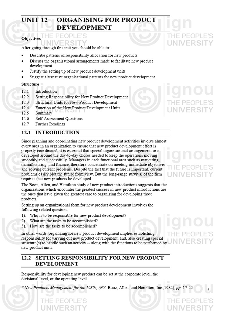 Block 4 - New Product Development | PDF | New Product Development ...