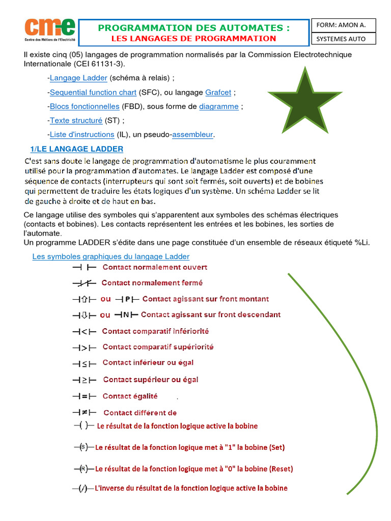 17-Les Langages de Programmation | PDF | Structure de contrôle | Langage de programmation