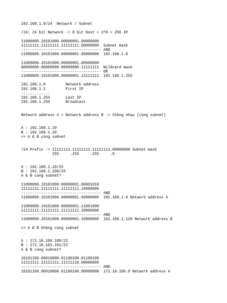 Ip Address | PDF | Ip Address | Network Protocols