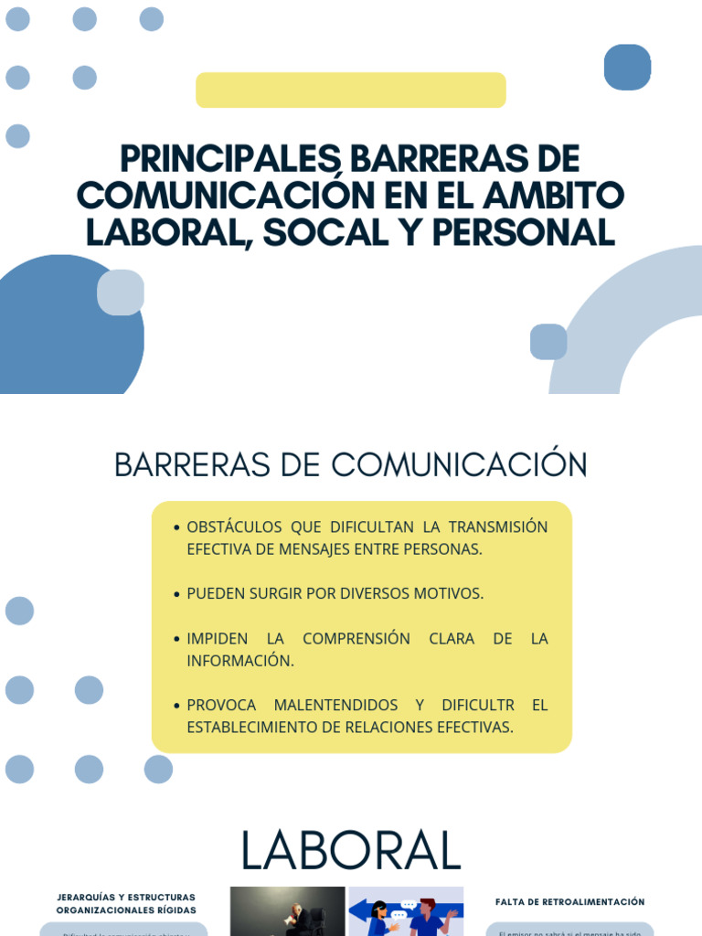 Barreras en La Comunicacion y Comunicacion Efectiva Paciente y Psicologo - 20240405 - 123915 ...