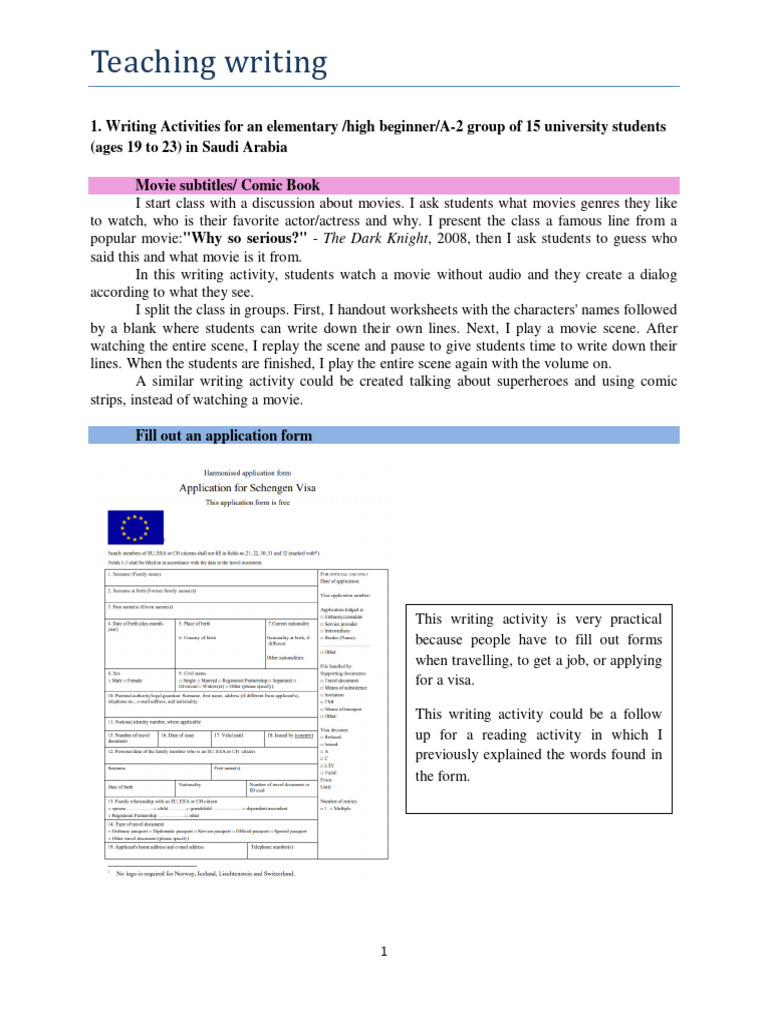 Teaching Writing | PDF | Human Communication