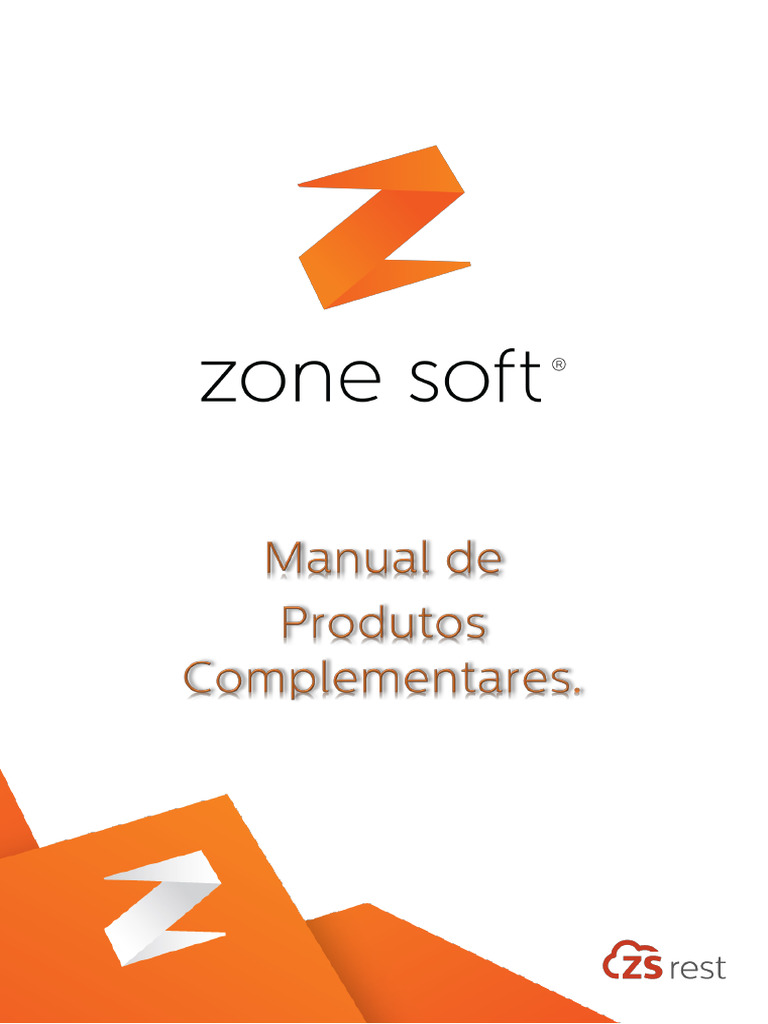 Manual de Produtos Complementares ZSRest | PDF | Janela (informática ...