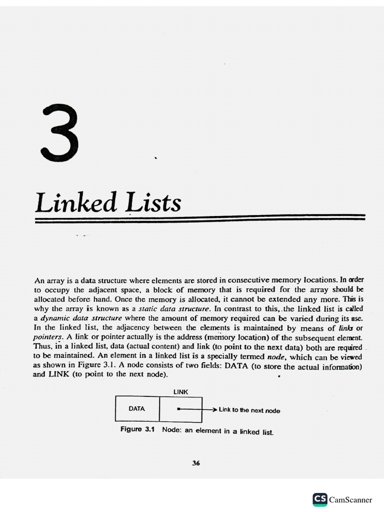 C3 Linked Lists Pdf