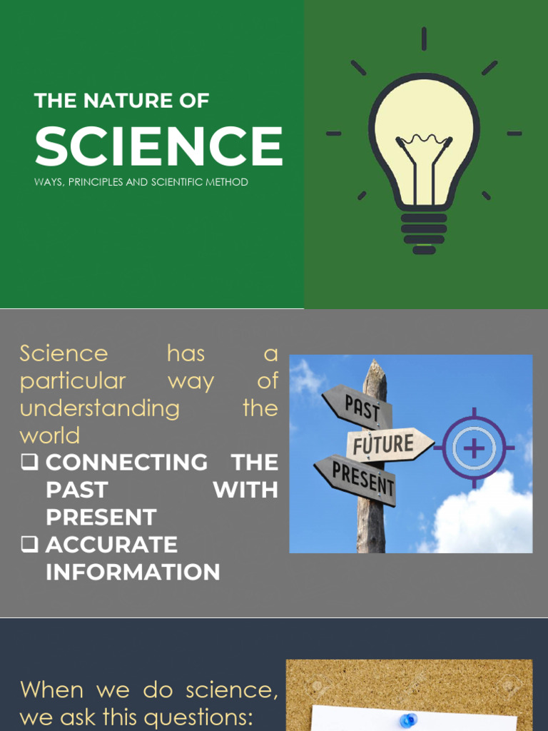 The Nature of Science | PDF | Scientific Method | Science
