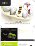 Osstem-.Versah Densah Protocol | PDF