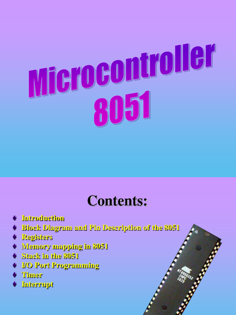 0 - MPunit-6 & 7 | PDF | Microcontroller | Microprocessor