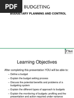 Budgets - A Level Business Revision Notes | PDF | Budget | Profit ...