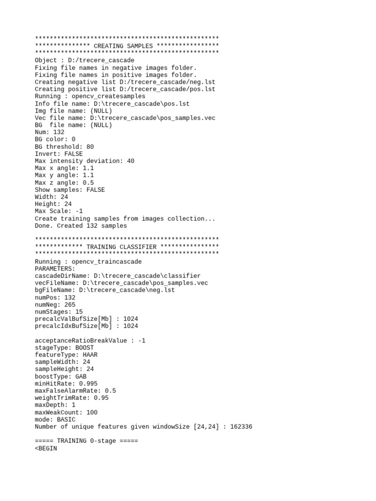 OpenCV Image Classifier Setup | PDF | Teaching Methods & Materials | Technology & Engineering