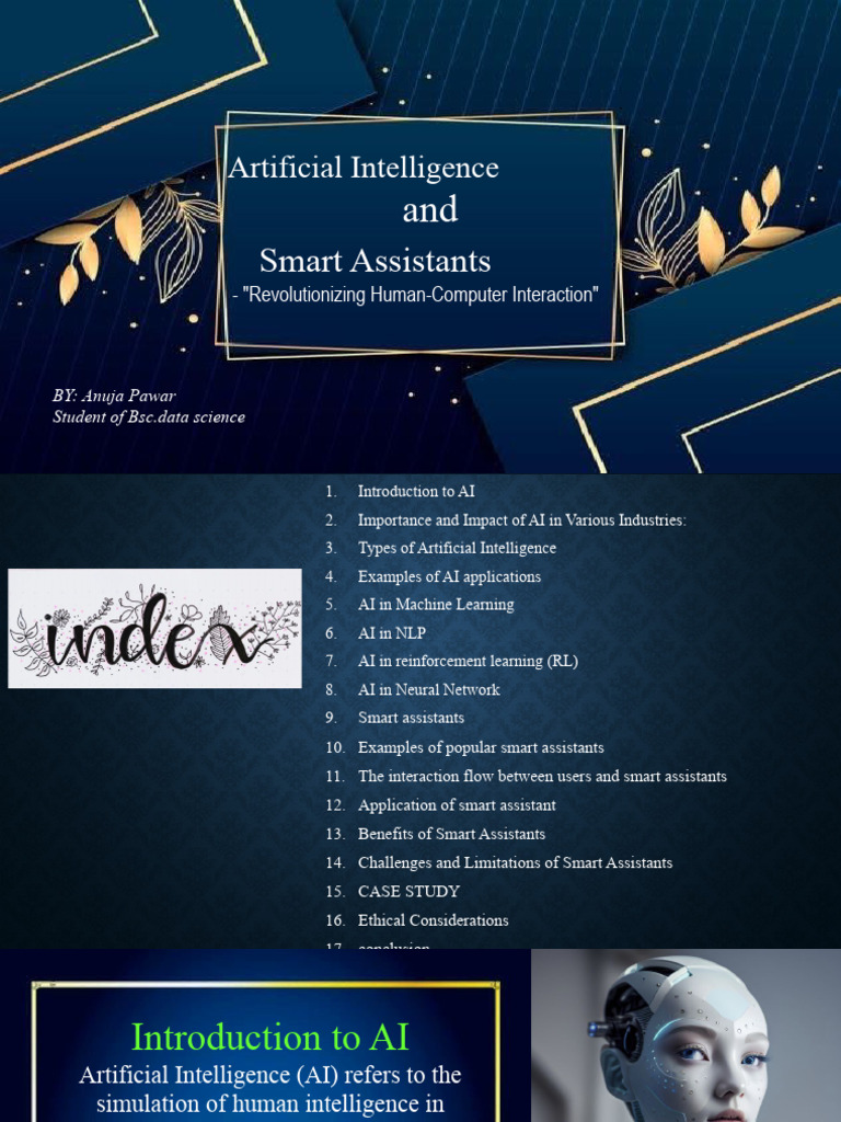 Artificial Intelligence: Smart Assistants | PDF | Artificial Intelligence | Intelligence (AI ...