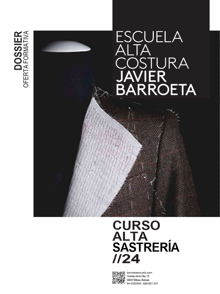 Curso Sastreria Javier Barroeta | PDF | Moda | Ropa