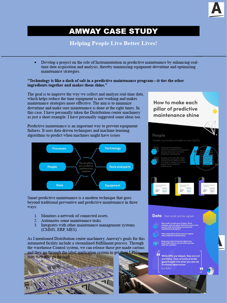 Amway Case Study | Download Free PDF | Machine Learning | Data