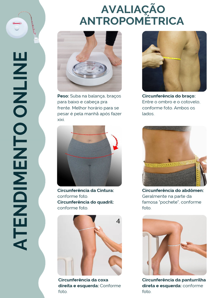Avaliação Antropométricas | PDF