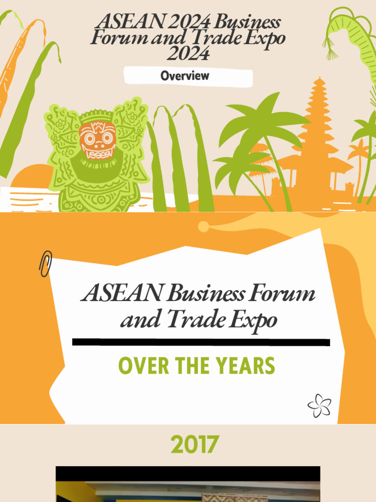 ASEAN 2024 Business Forum and Trade Expo 2024 | PDF