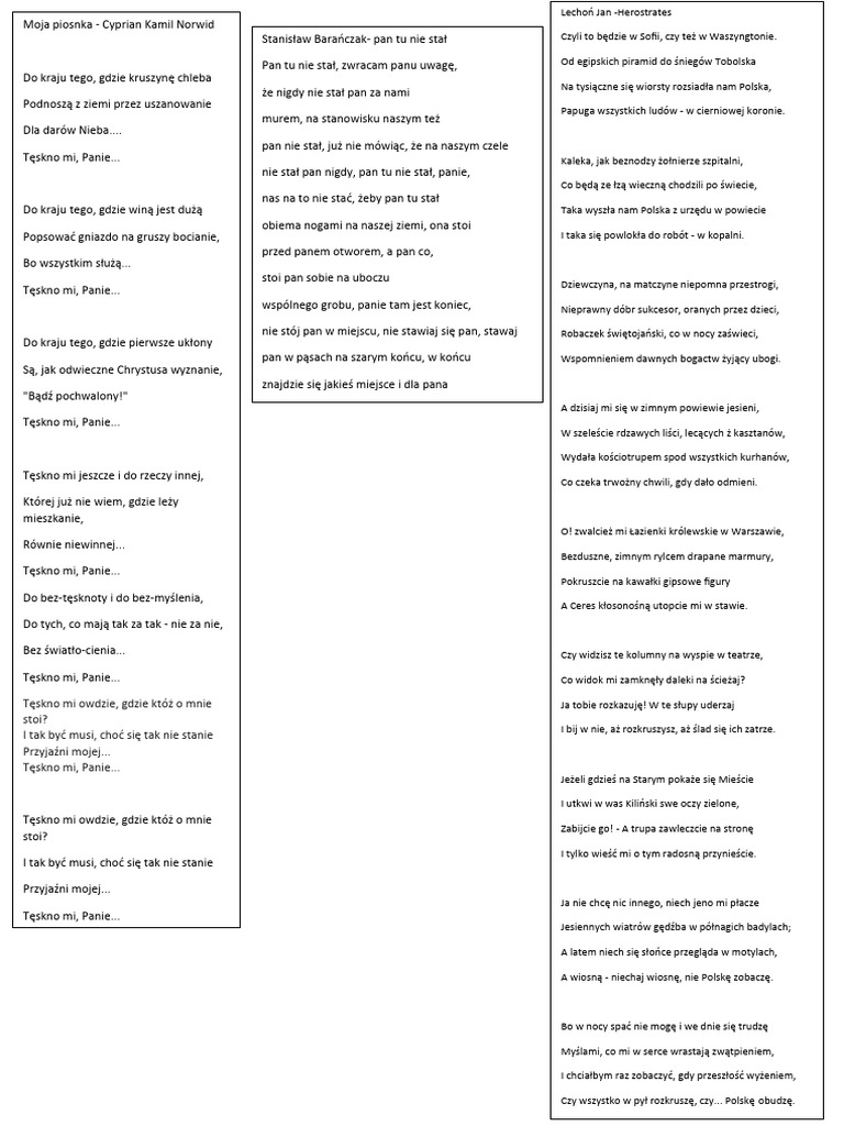 Some Polish Poetry | PDF