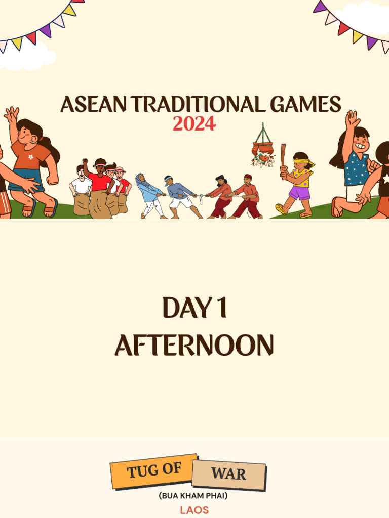 Traditional Games of ASEAN Nations | PDF | Sports & Recreation