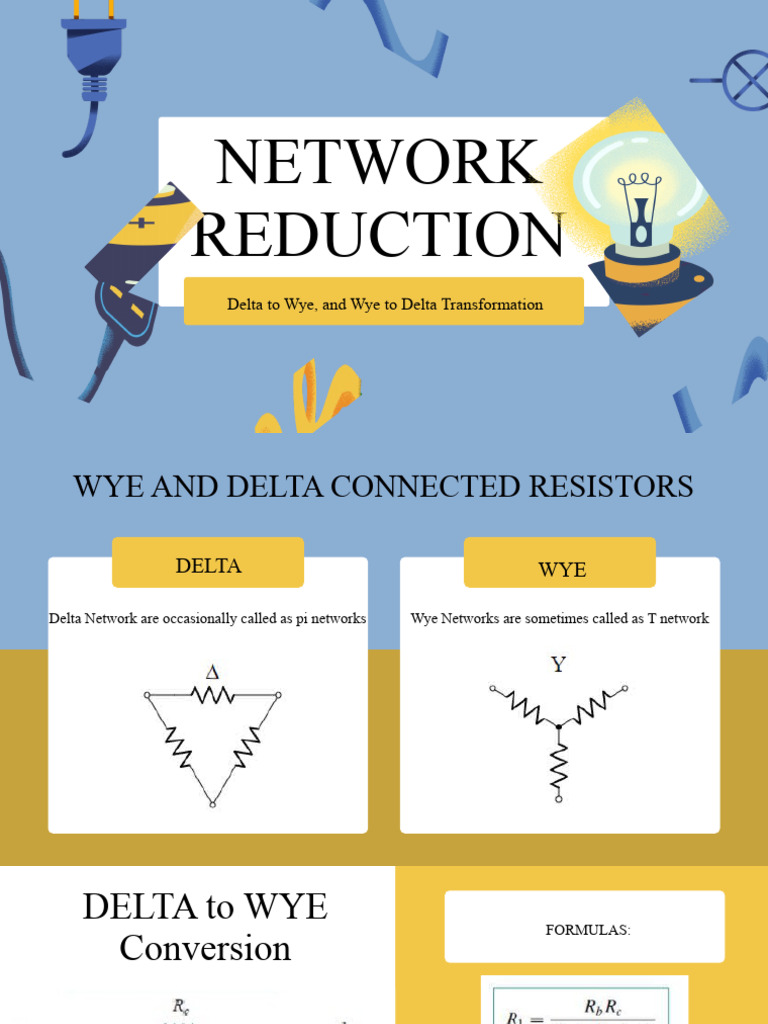 Lesson 3 (Network Reduction) | PDF