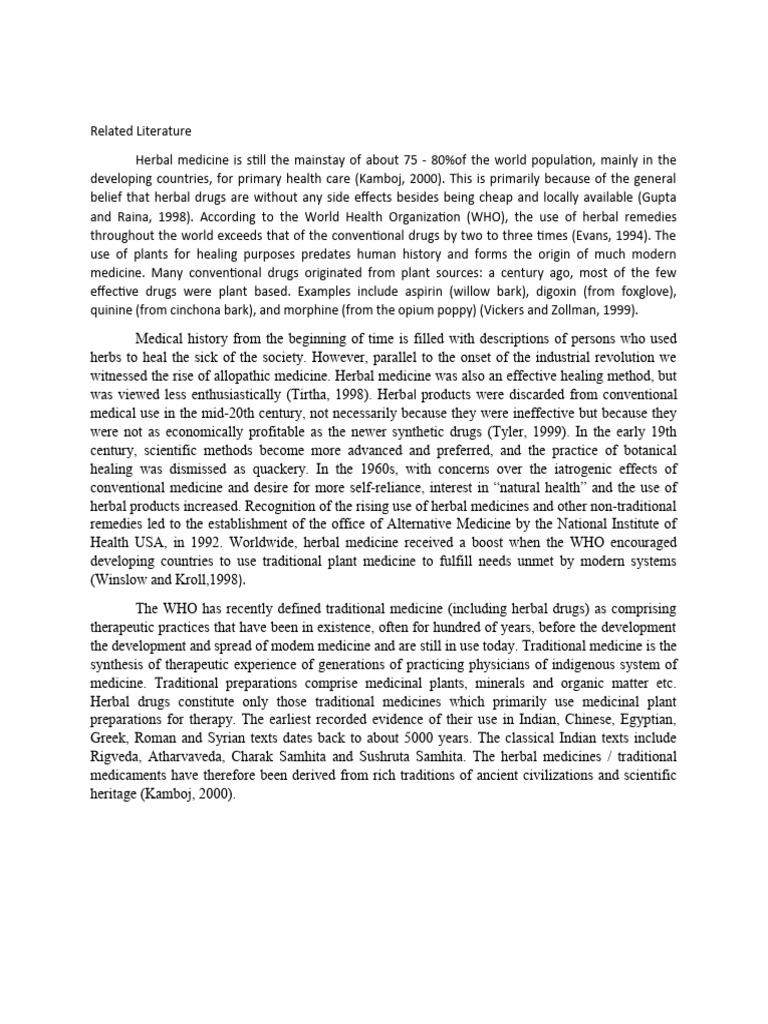 RRL | PDF | Medicine | Adverse Effect