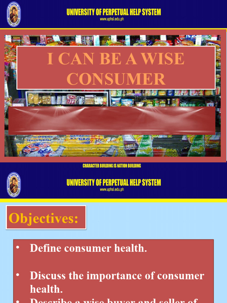 I Can Be A Wise Consumer | PDF