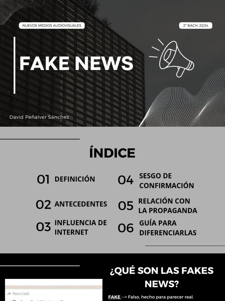Guía para Identificar Fake News | PDF | Parcialidad