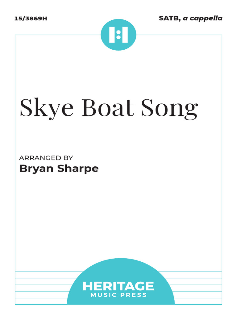 Sky Boat Song SATB SAMPLE | PDF | Musical Notation | Musicology