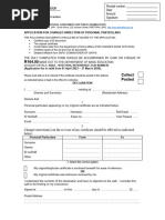 SAPS Affidavit | PDF