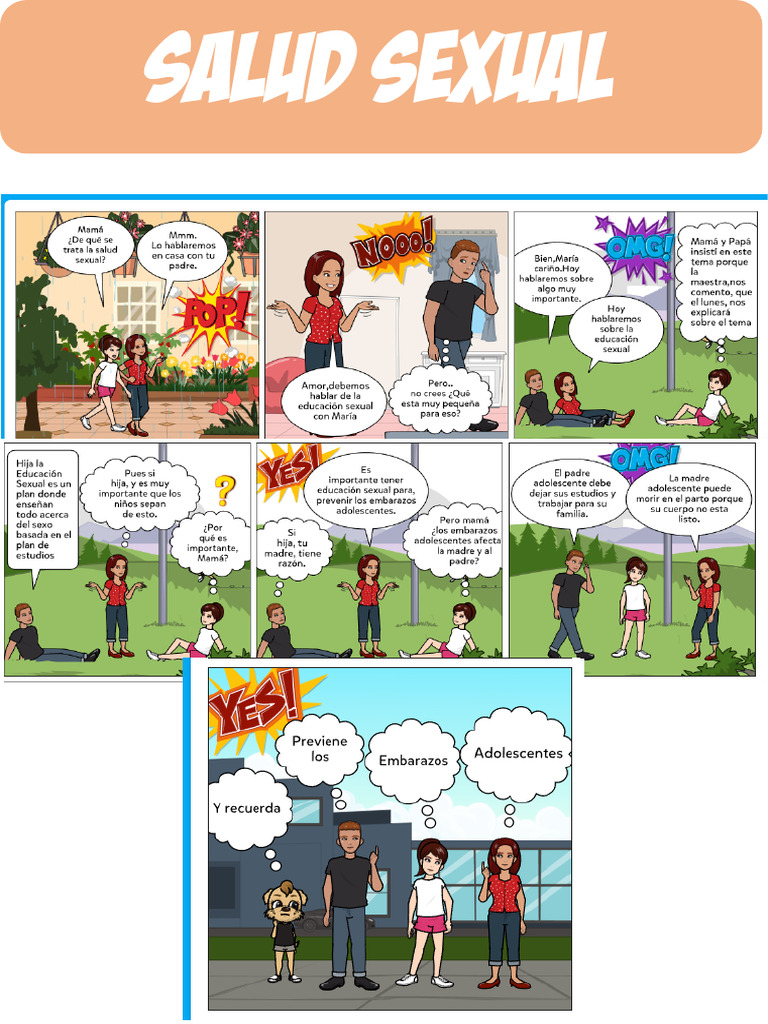 Salud Sexual Cómic | PDF