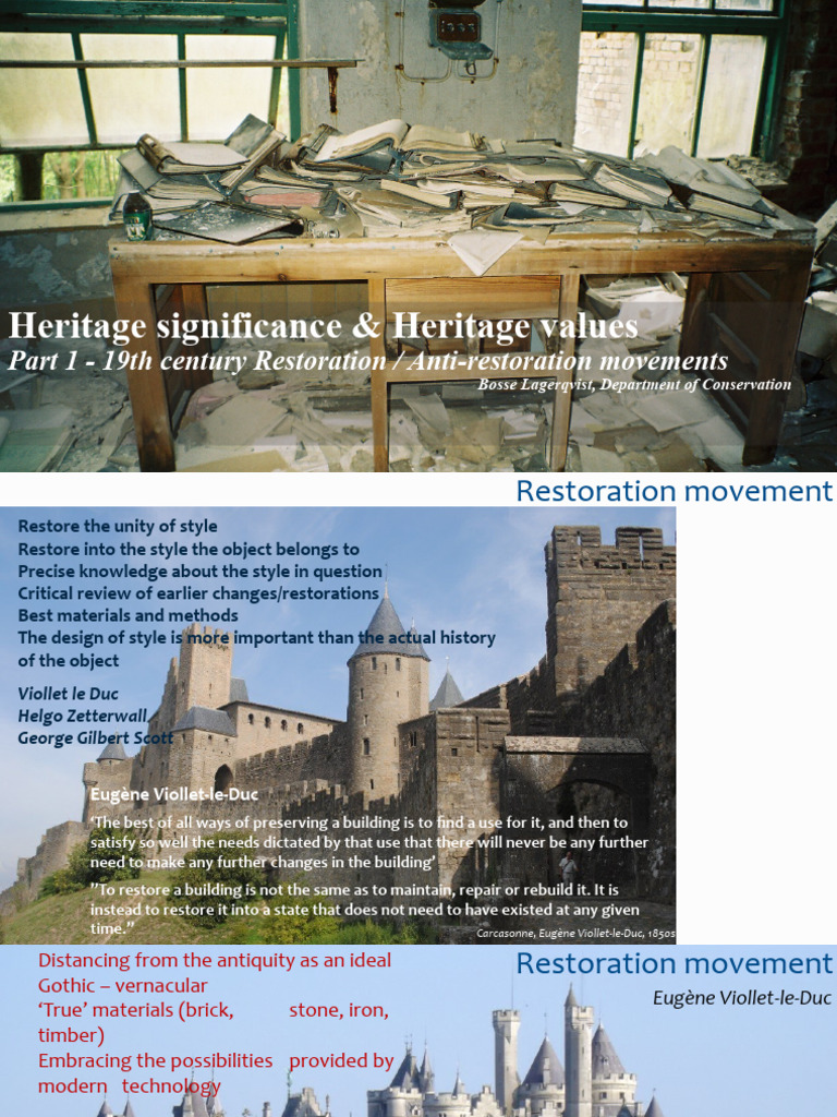 Heritage Significance and Values Overview | PDF